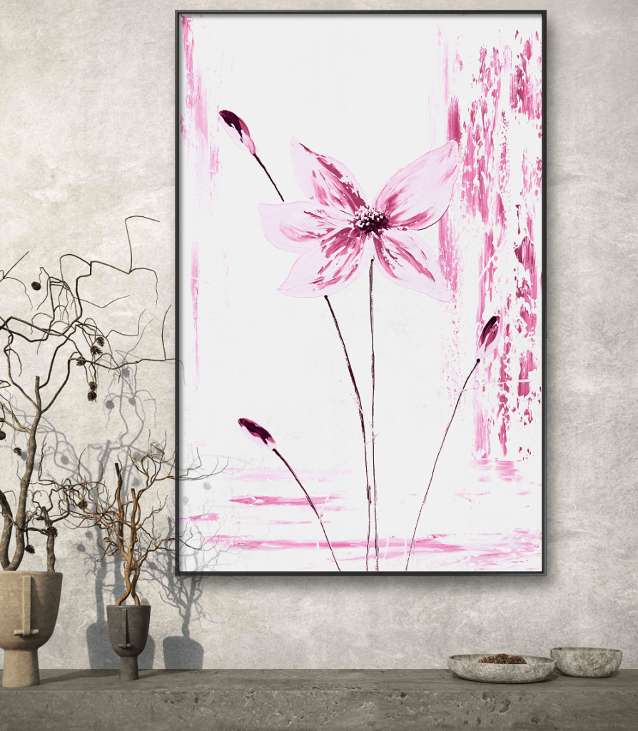 Ručně malovaný obraz květiny 94i - Lidami Art