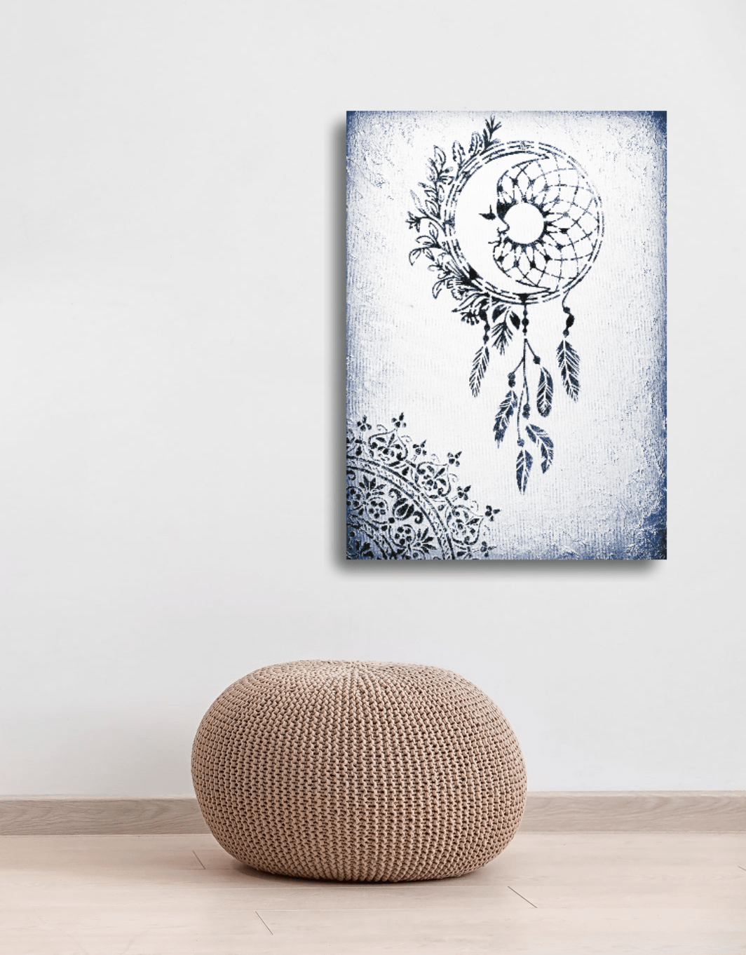 Ručně malovaný obraz boho 149i - Lidami Art