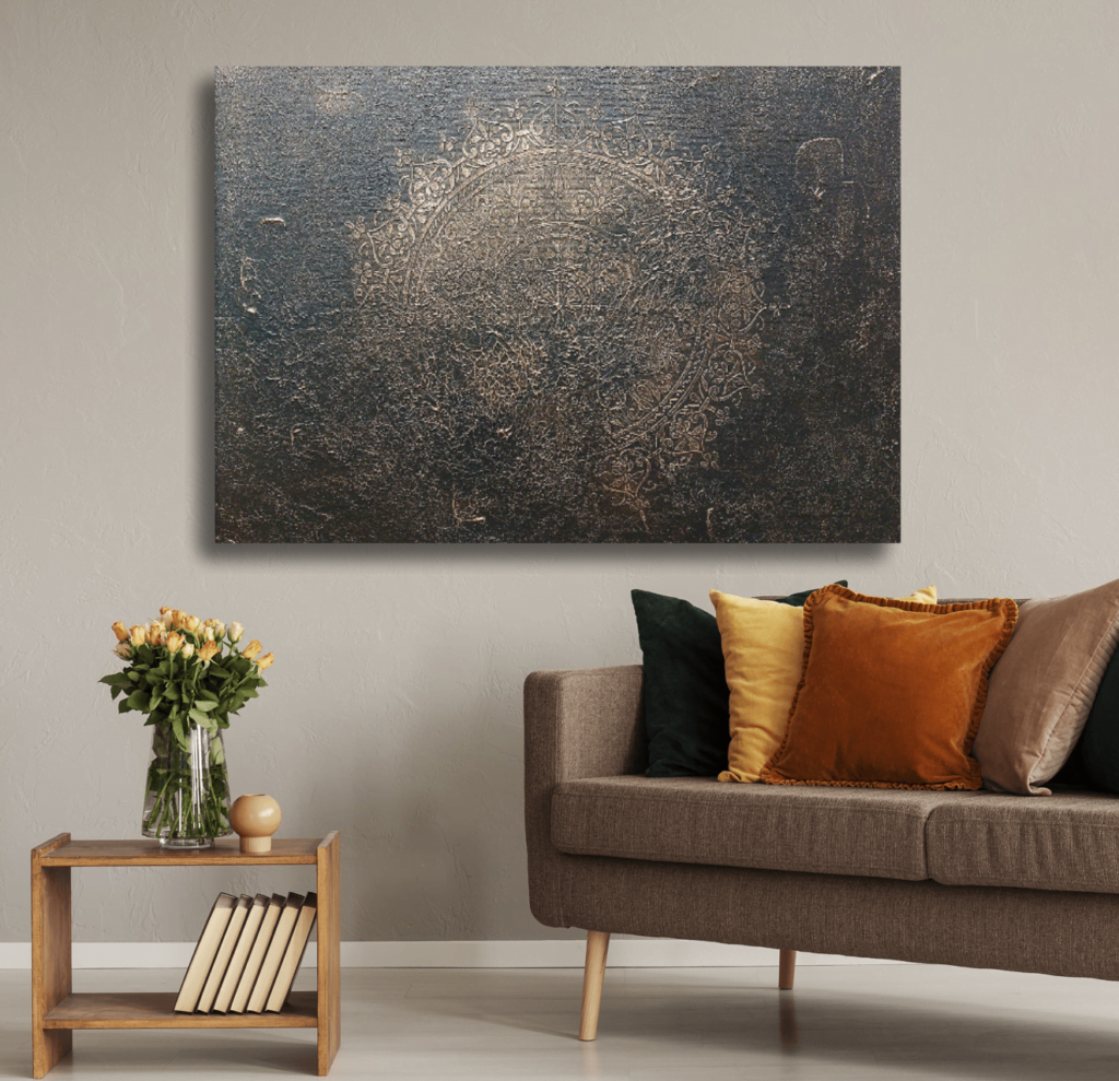 Ručně malovaný obraz mandala 151i - Lidami Art